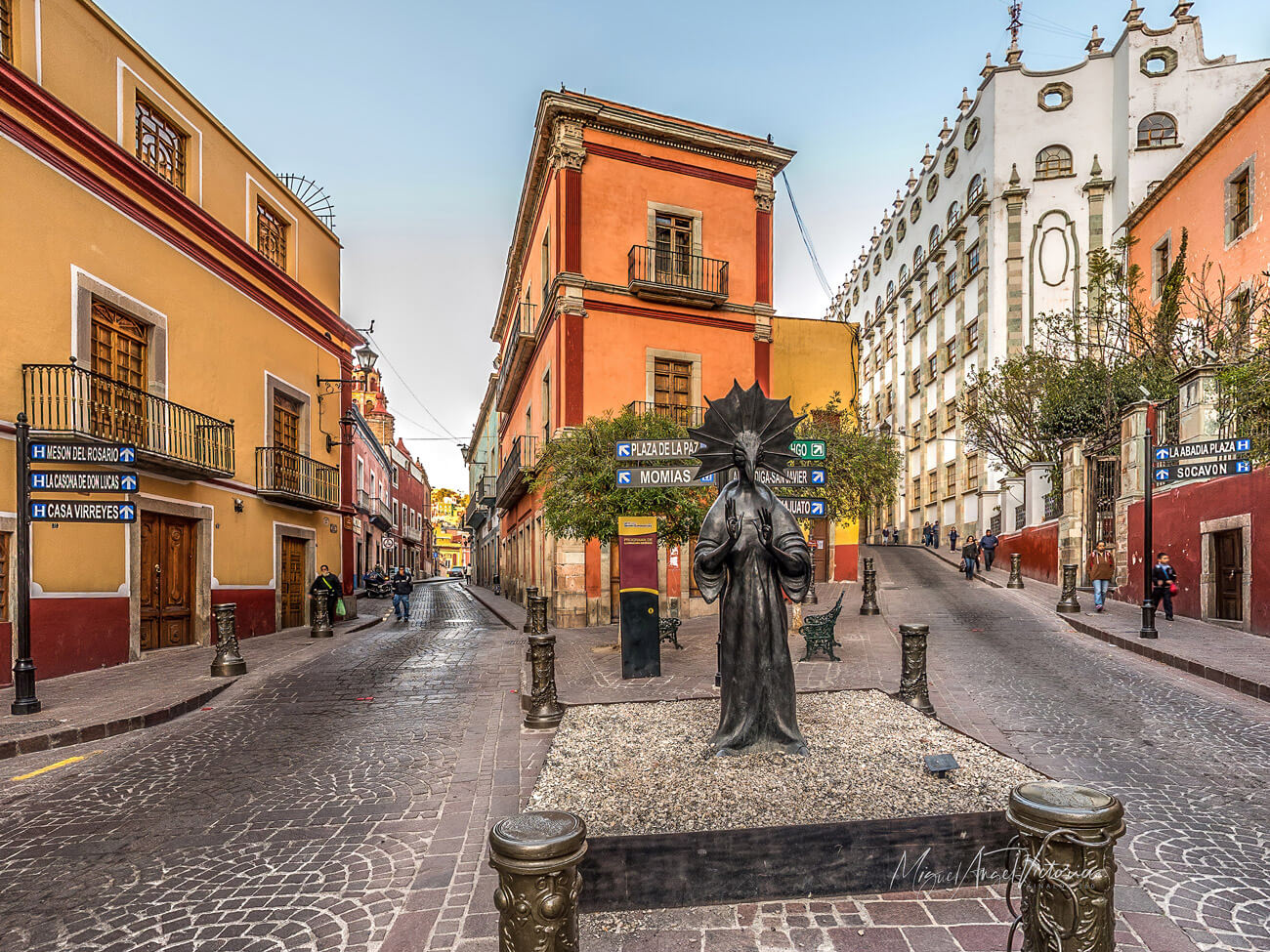 Fotografías del Centro Histórico de la ciudad de Guanajuato