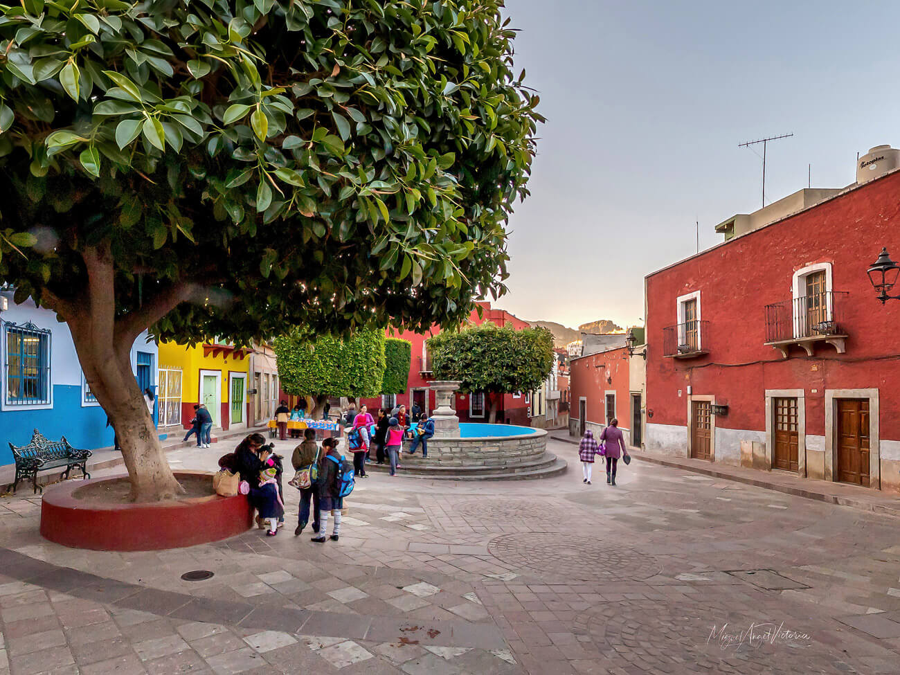 Fotografías del Centro Histórico de la ciudad de Guanajuato