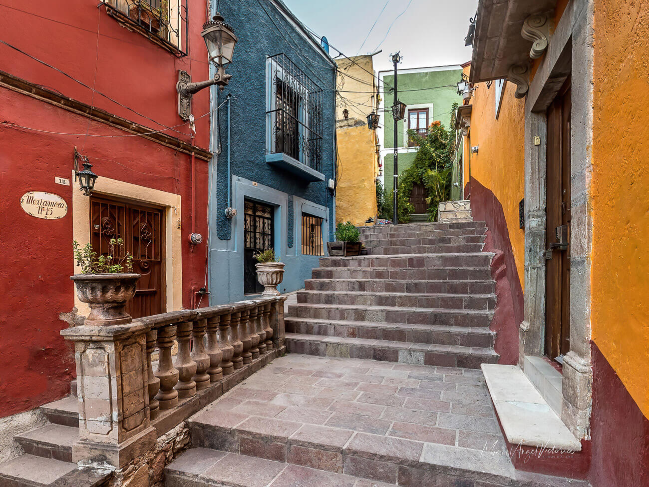 Fotografías del Centro Histórico de la ciudad de Guanajuato